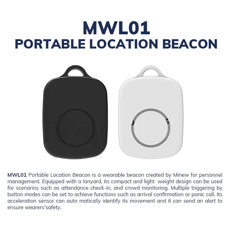 Mwl01 Mini Ibeacon Panic Button Alarm Smart Tag Bluetooth - Buy Bluetooth Beacon,Ble Tags ...