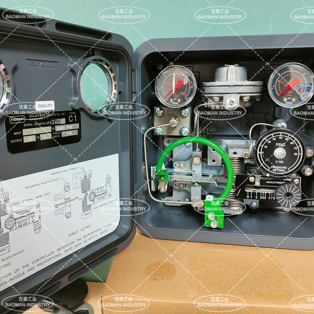Fisher C1 Pneumatic Controller Seal Kit RC100X00012 - Includes 3 ...