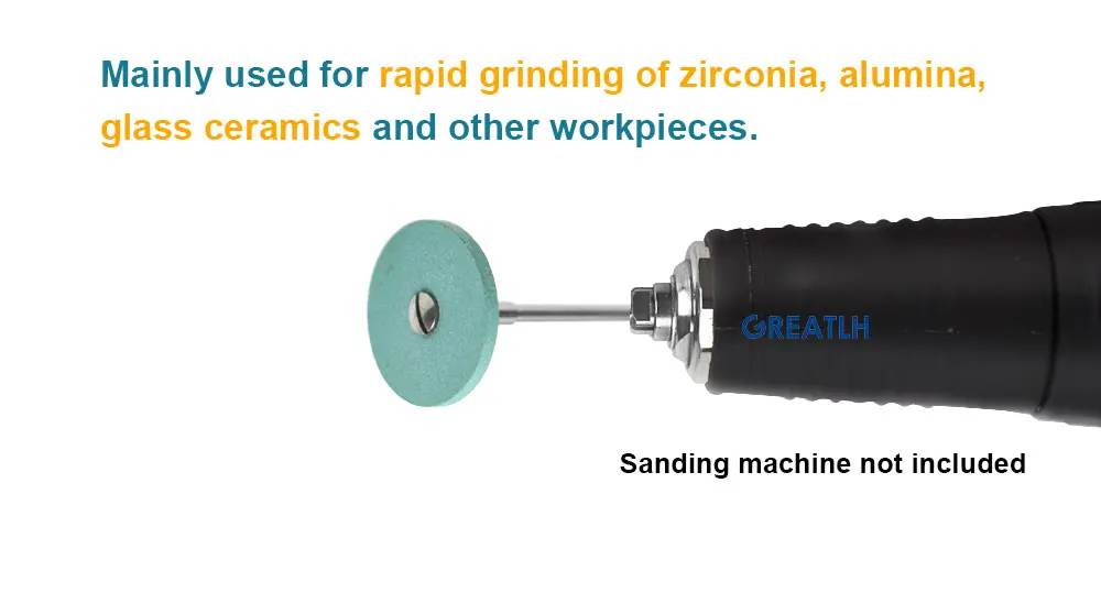 Dental Instrument Dental Ceramic Diamond Stone Zirconia Grinding Head ...