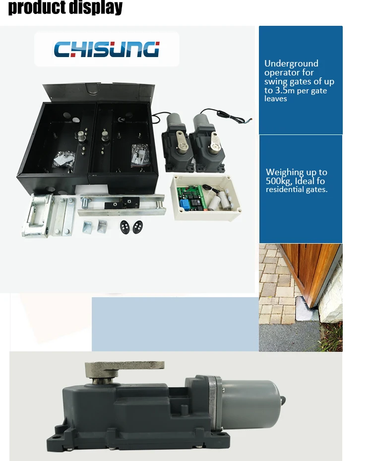 IP68 High Quality 220V Gate Motor China Automatic 500 Kgs