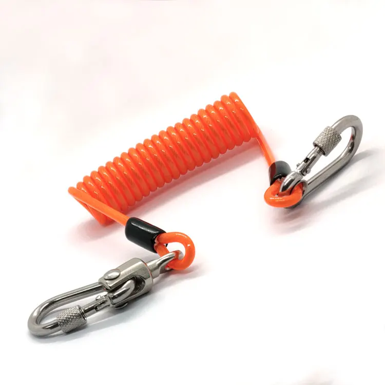 Spring Coil Tools Safety Lanyard - Flexible & Durable