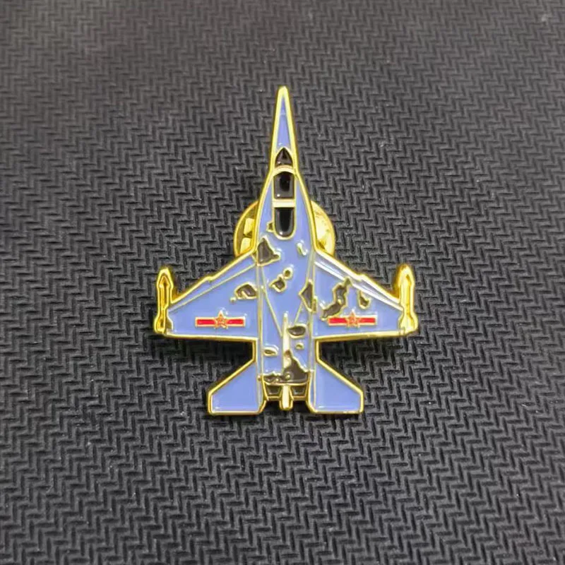 Custom 3D Metal Lapel Pins - Perfect for Airplane Badges