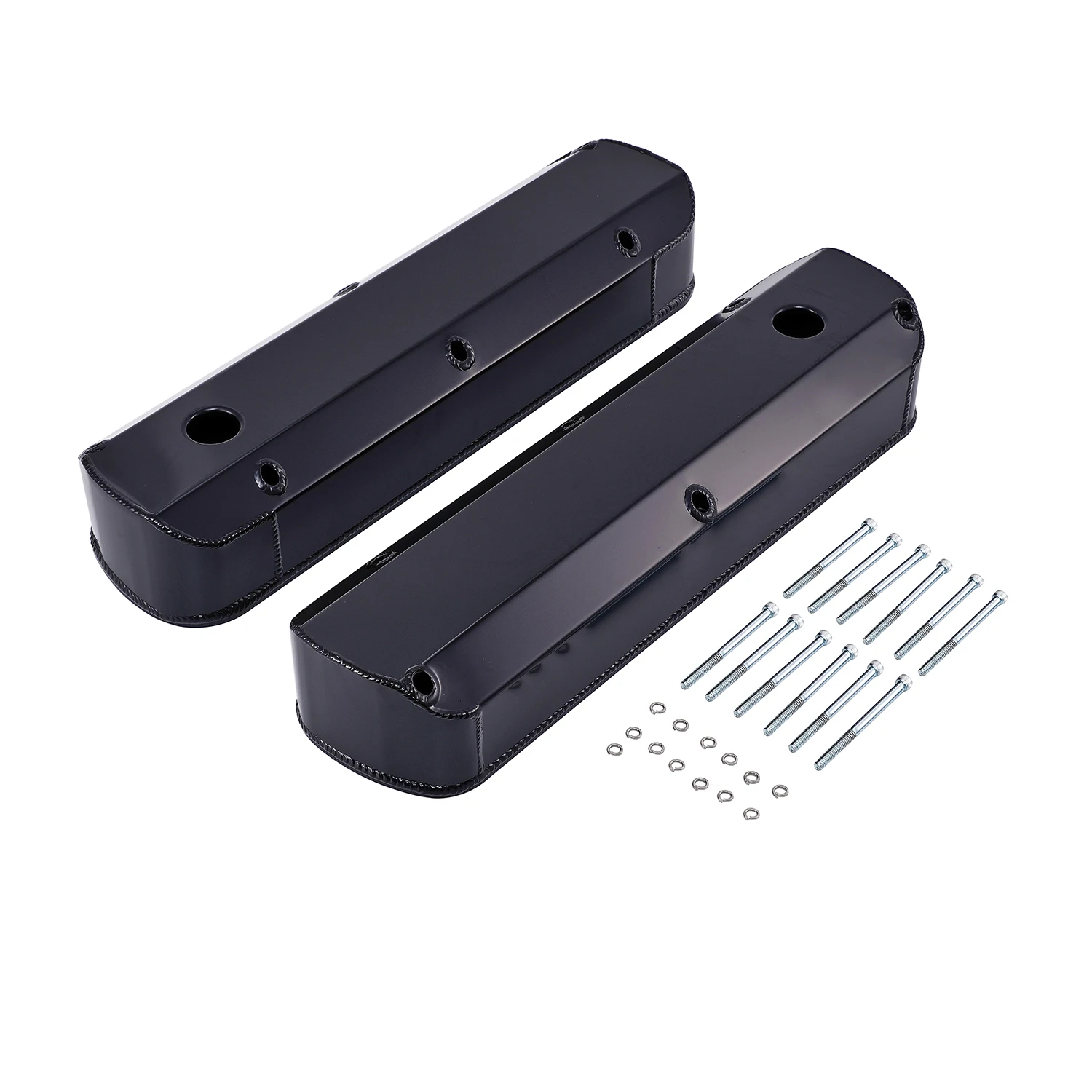 Aluminum Welded Cylinder Valve Cover With High Black Electrophoresis W ...