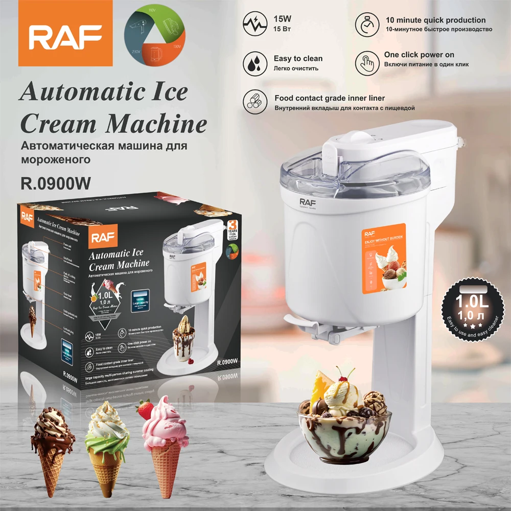 RAF Portable Ice Cream Maker - Automatic Soft Gelato Machine