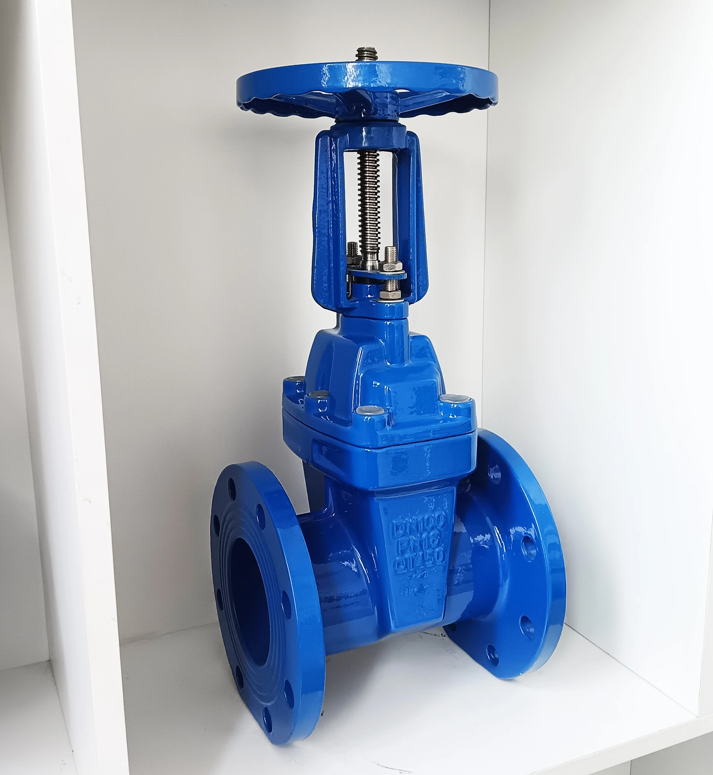 BS5163 Resilient Seated Gate Valve Rising Stem PN10 PN16 DN50-DN200 ...