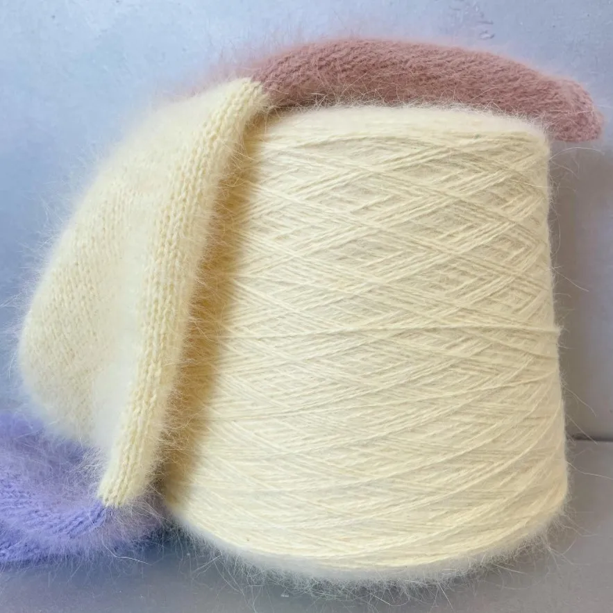 Lotus Yarn Long Hair Angora Rabbit - 90% Angora, 10% Nylon