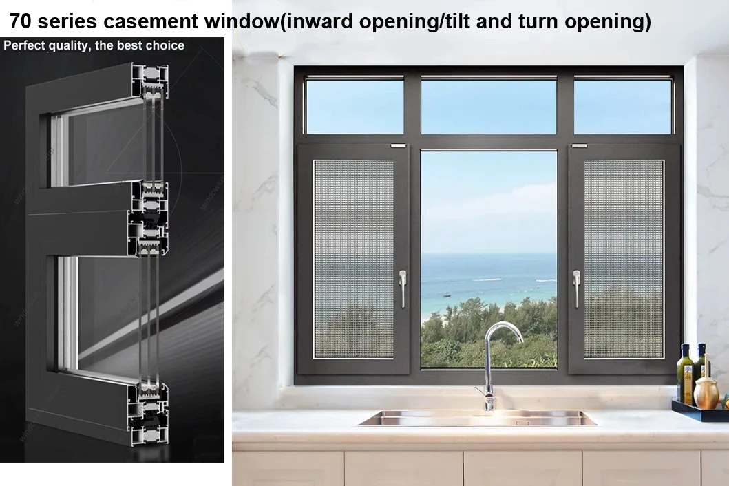 Tilt and Turn Aluminium Casement Window Tilt and Turn Windows 3 Panel ...