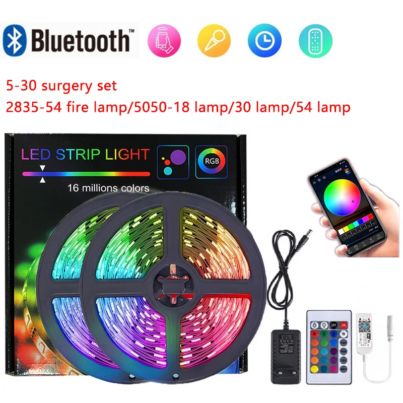 Adhesive Led Strip Light 240 144 RGB Waterproof 12V SMD 5050