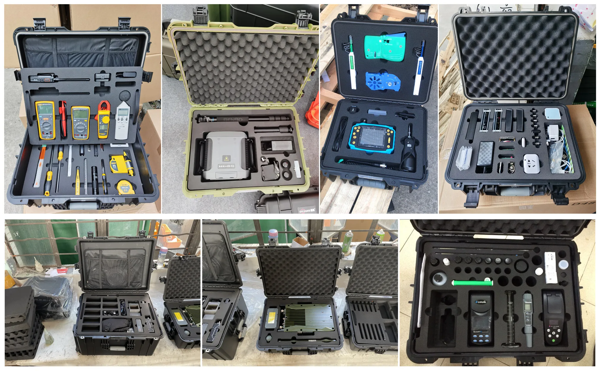 D6632 Drone Briefcase - Durable Hard Plastic Case