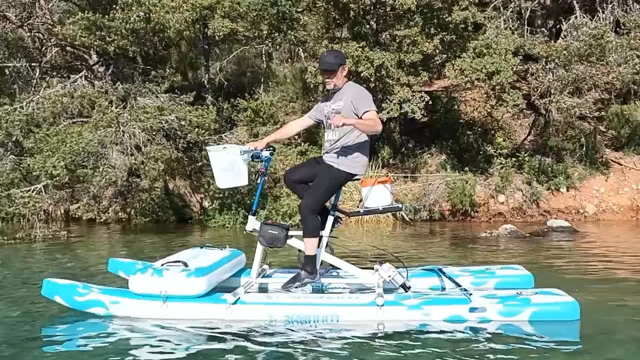 Spatium 2023 New Collection Pontoons Water Pedal Bike Boats Inflatable ...