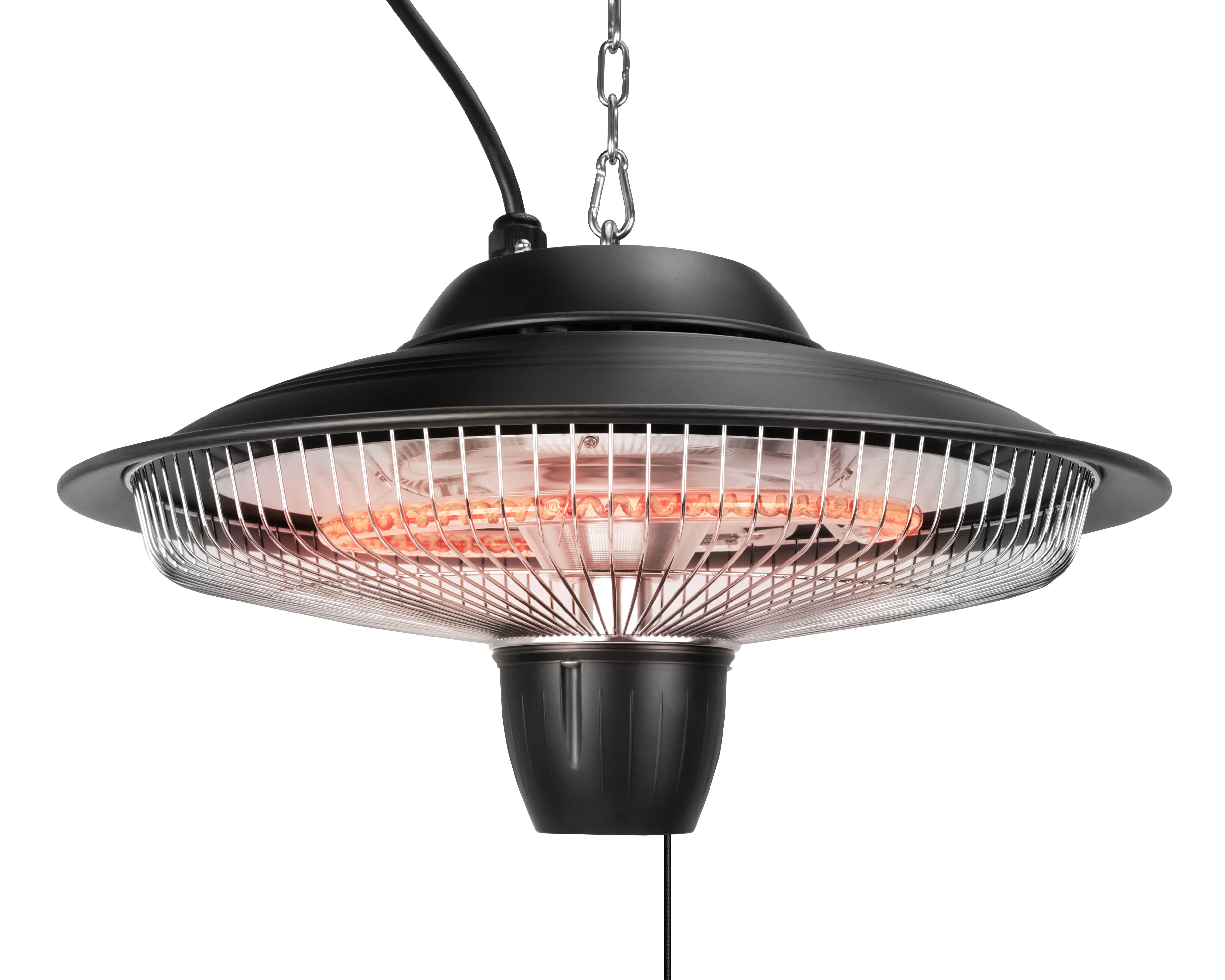 Waterproof Adjustable Electric Infrared Patio Heater With Rope Switch ...