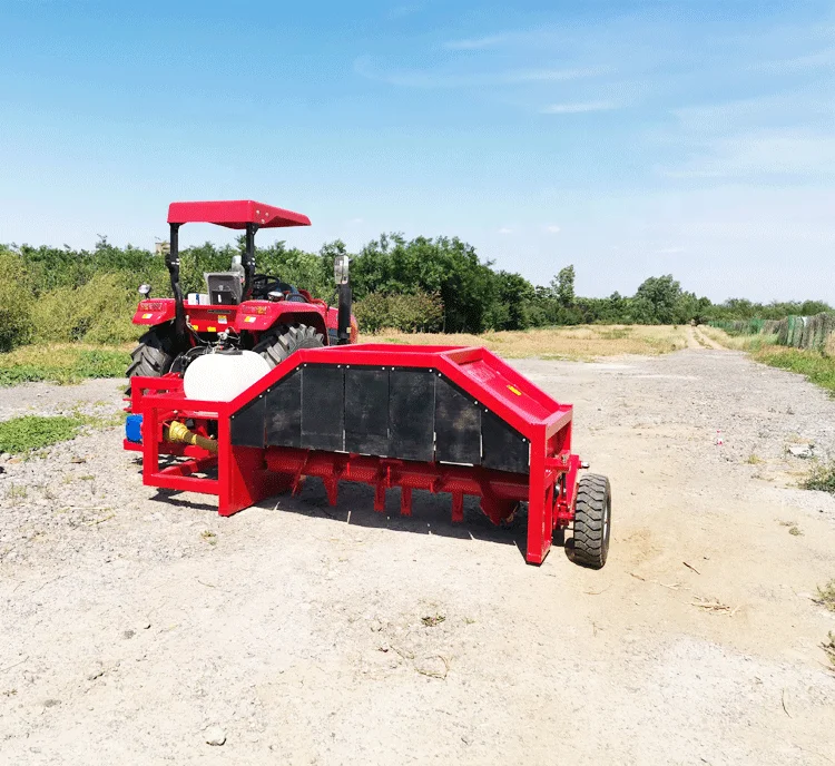 Tractor Mounted Towed Hydraulic Composter - Efficient Fertilizer