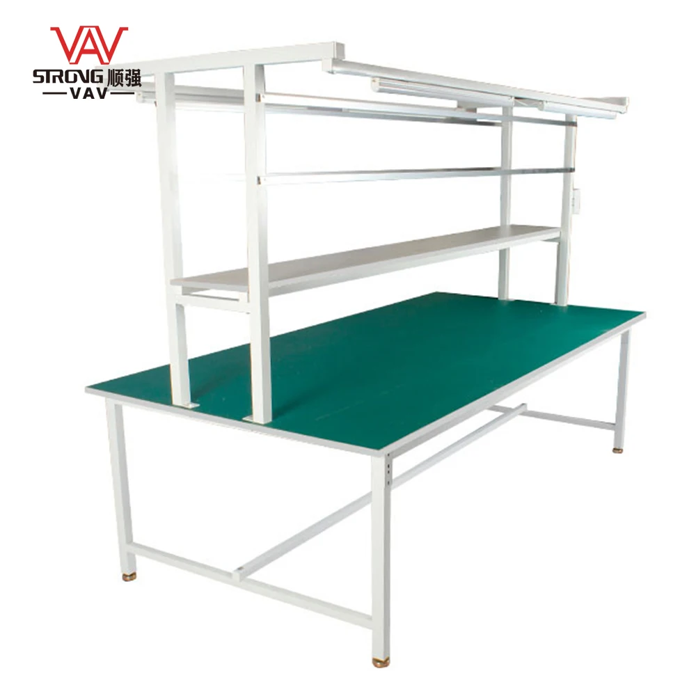 With Customized Size Workshop Use Assembly Line Workbench Industrial ...