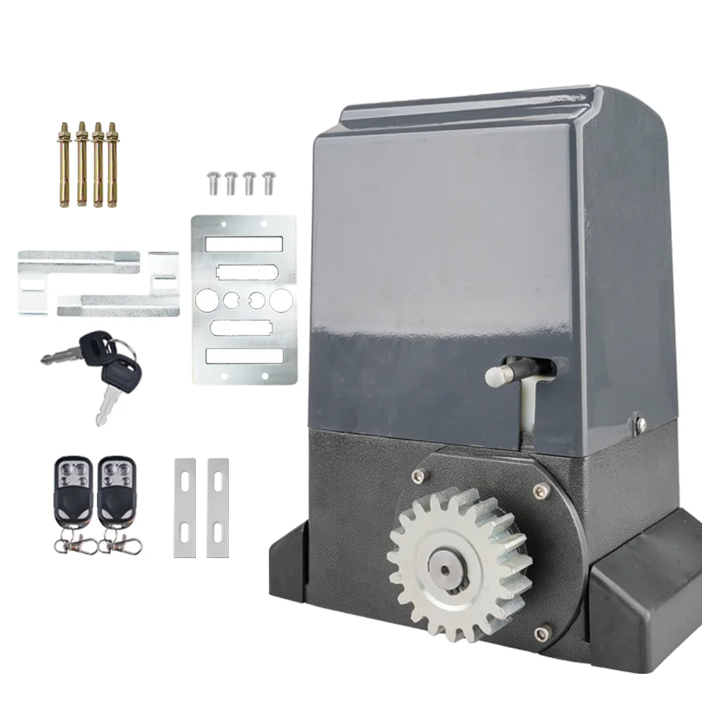 Spring Limit Sliding Motor Door Opener Set with Accessories