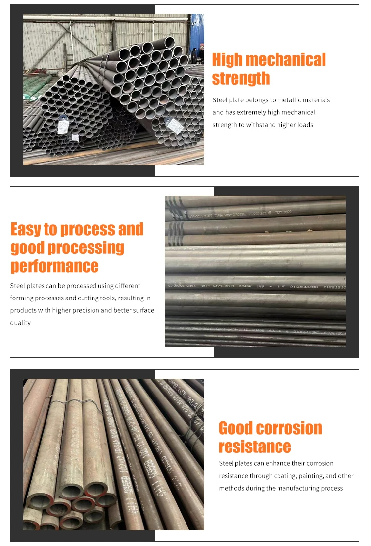 ASTM A252 Grade 3 Anti-corrosion Welded Carbon Spiral Steel Pipe Black ...