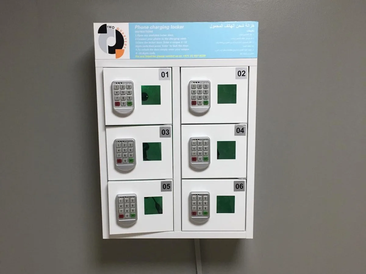 Casillero Inteligente De Acero Con Contraseña Para Teléfono Móvil ...