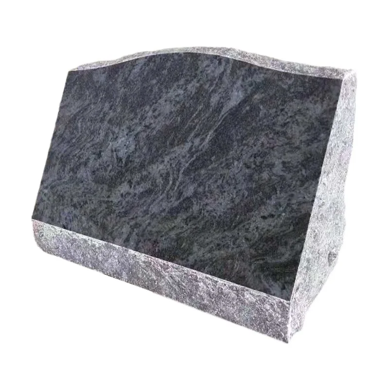 Bahama Blue Granite Headstone Slabs Head Tombstones Monuments For Grave ...