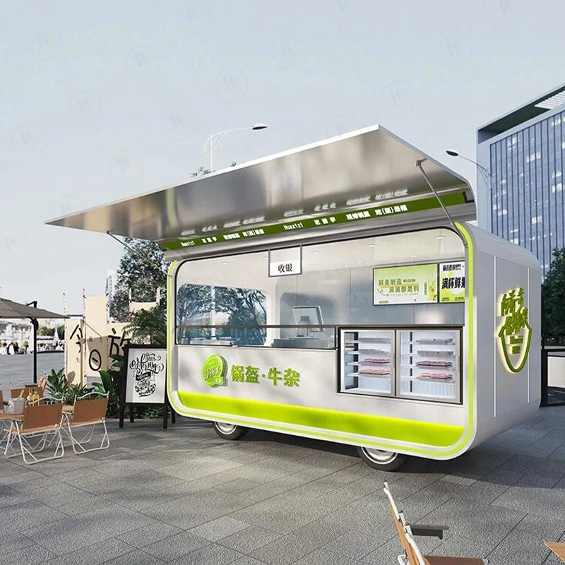 Mobile Hawker Food Cart - Flexible and Versatile Solutions