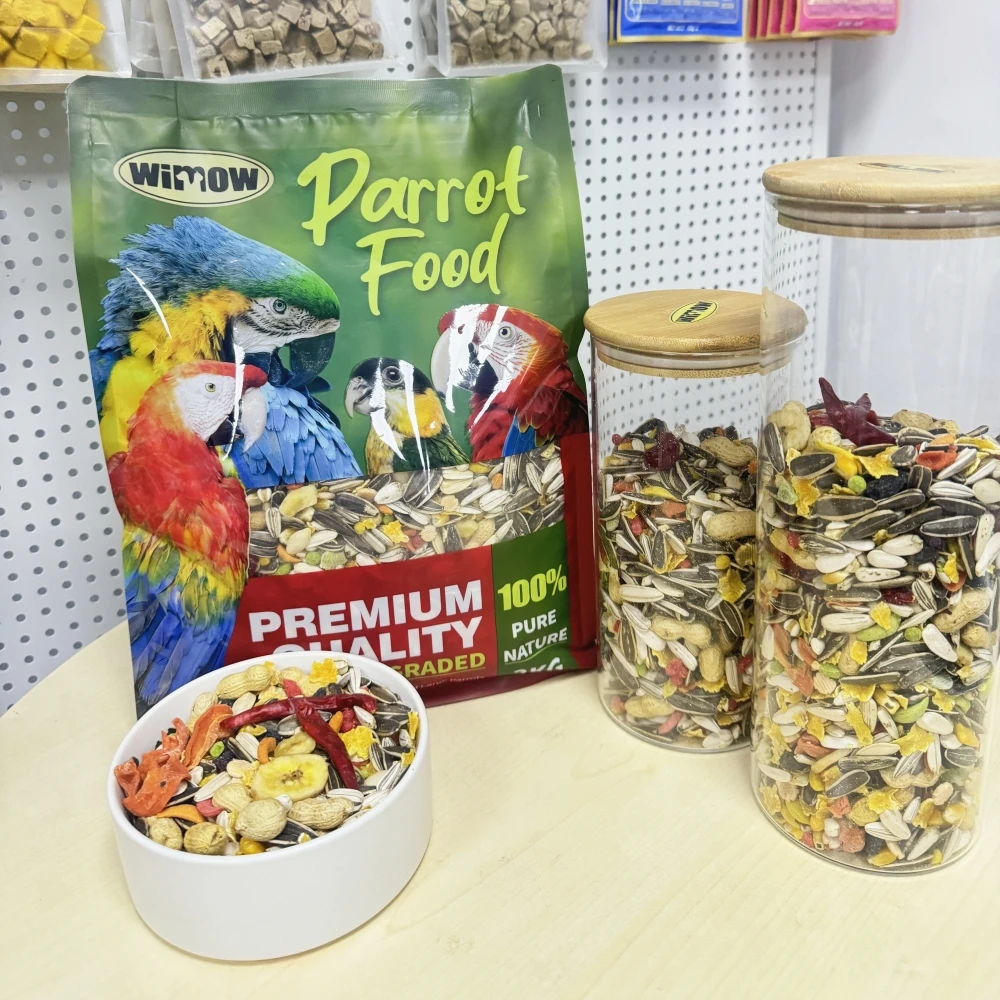 Wholesale Healthy Parrot Food - Mix Fruit Seeds & Peanuts