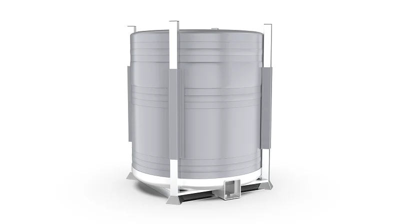 Collapsible 1000l Flexible Ibc Totes For Liquid Storgage And ...