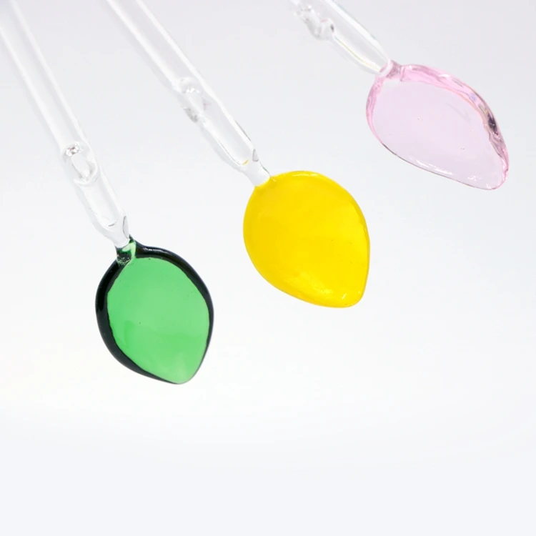 High Quality Reusable Drinking Glass Straw Spoon - Buy Glass Straw ...