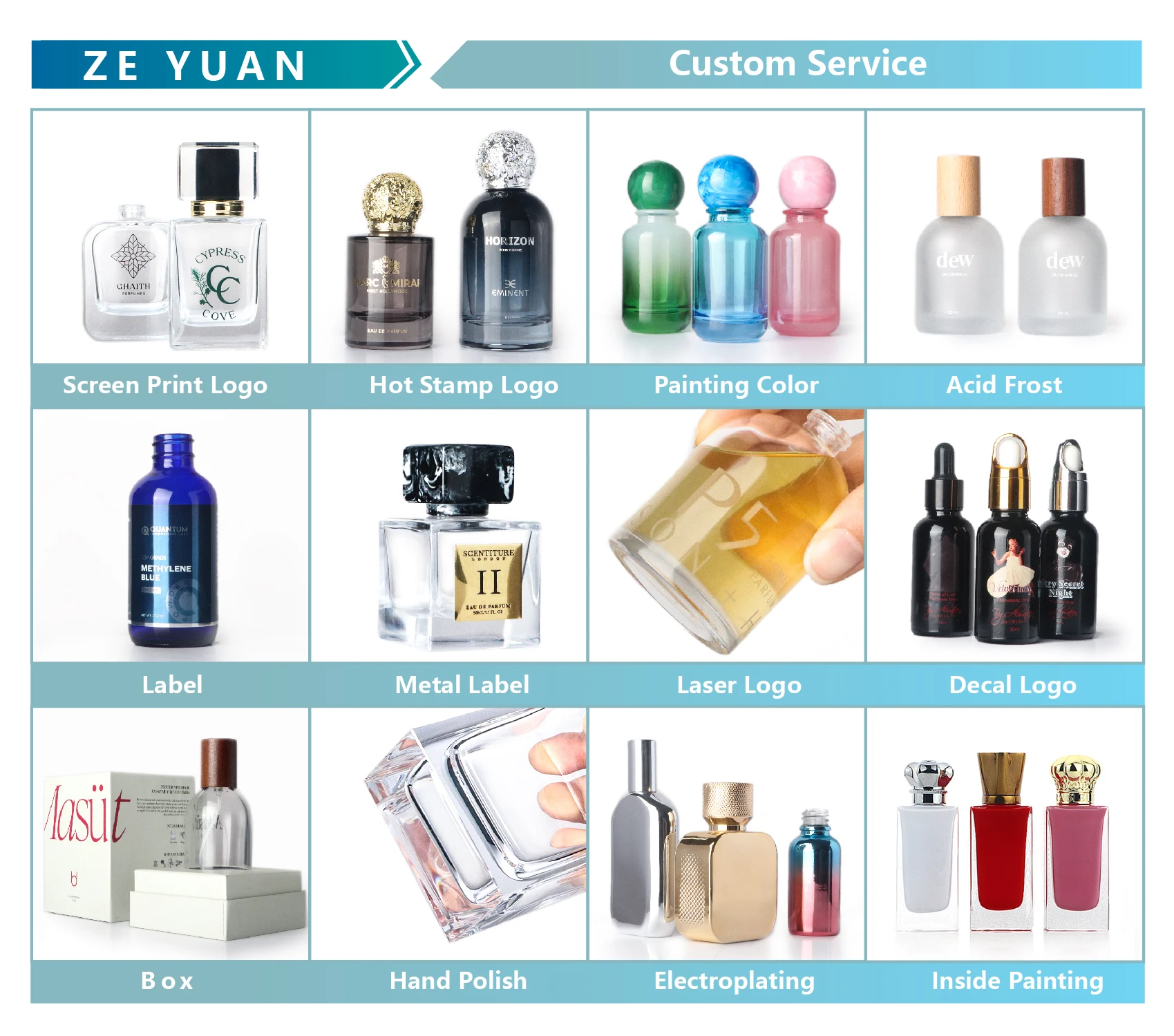 0.5ml 1ml 2ml 3ml 5ml Mini Glass Perfume Bottles Leak-Proof Sample ...