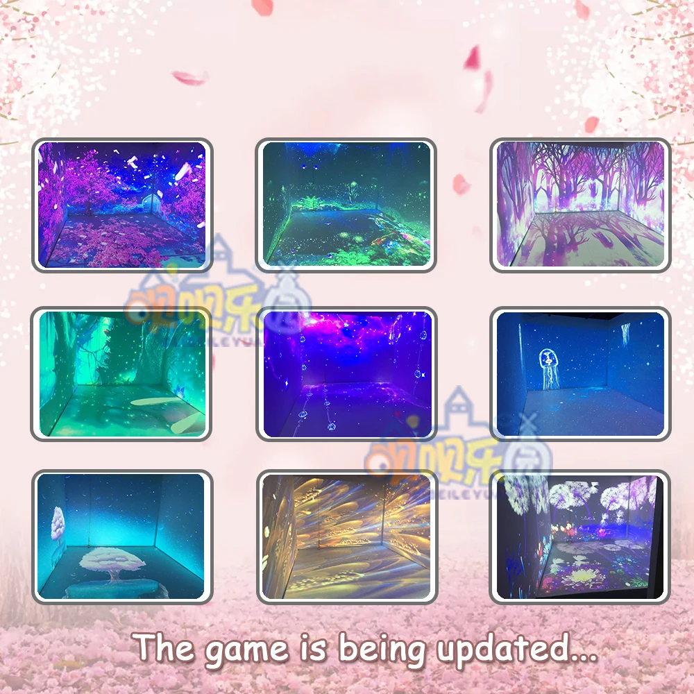 Remarkable 3d Whole Wall Interactive Projector Game 360 Degree ...