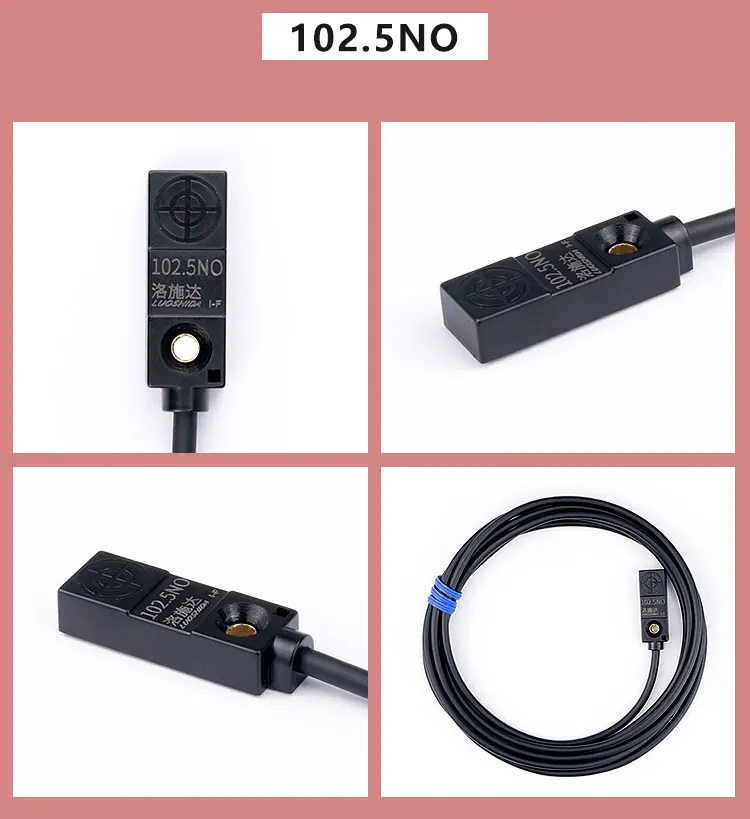 Luoshida Q5 Q8 Q10 Long Sensing Distance Rectangle Inductive Proximity ...