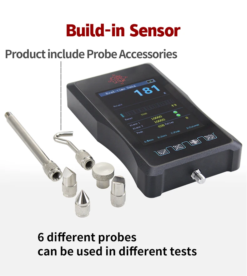 Digital Dynamometer Force Gauge - Portable Handheld Measuring ...