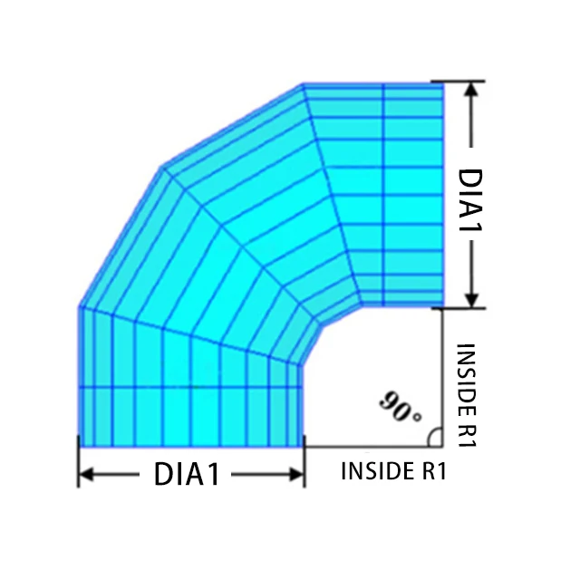 Galvanized Sheet Spiral Duct Elbow For Ventilation Ductwork Joint - Buy ...