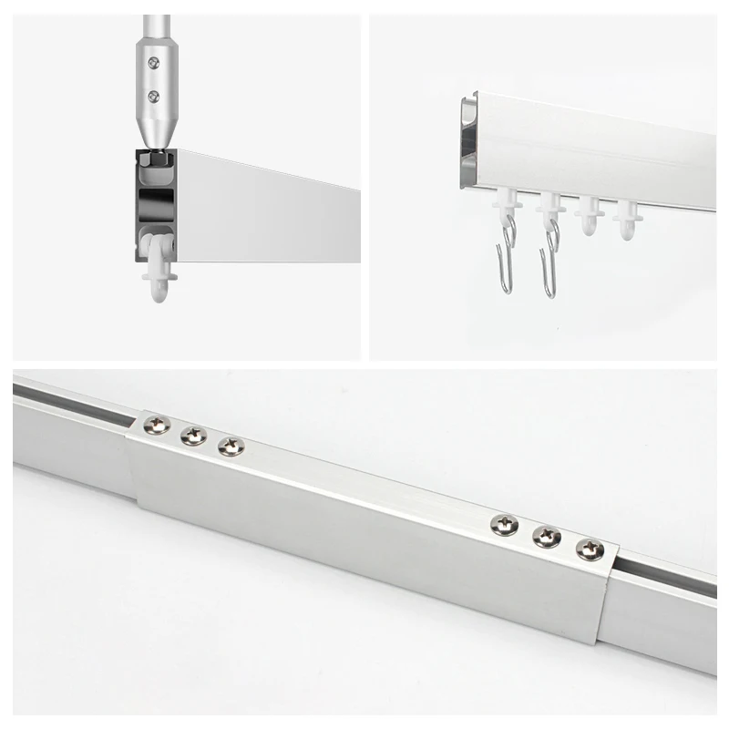 Emergency Room Hospital Cubicle Divider - Curved Aluminium