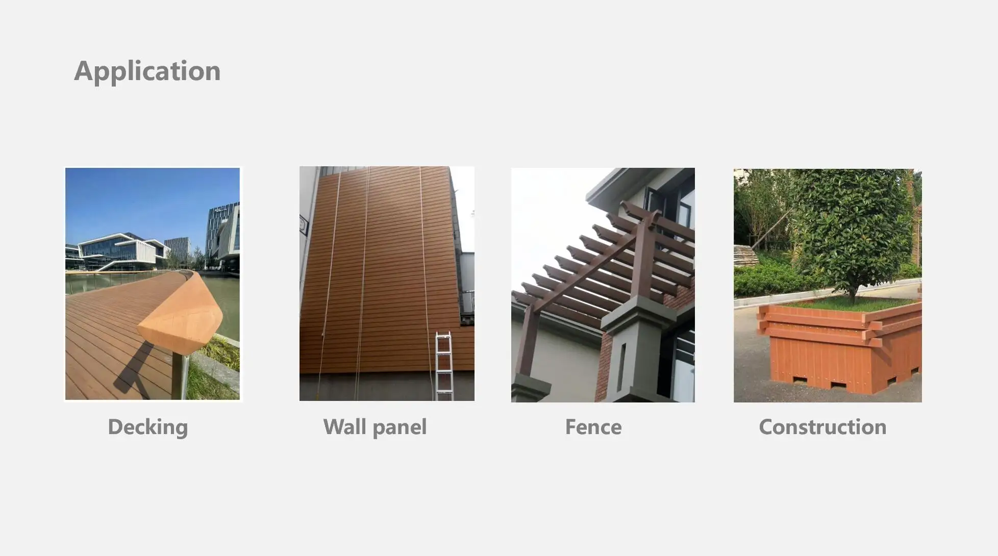 Custom Interlock Fpc Outdoor Decking 3d Embossed Wood Grain Composite ...