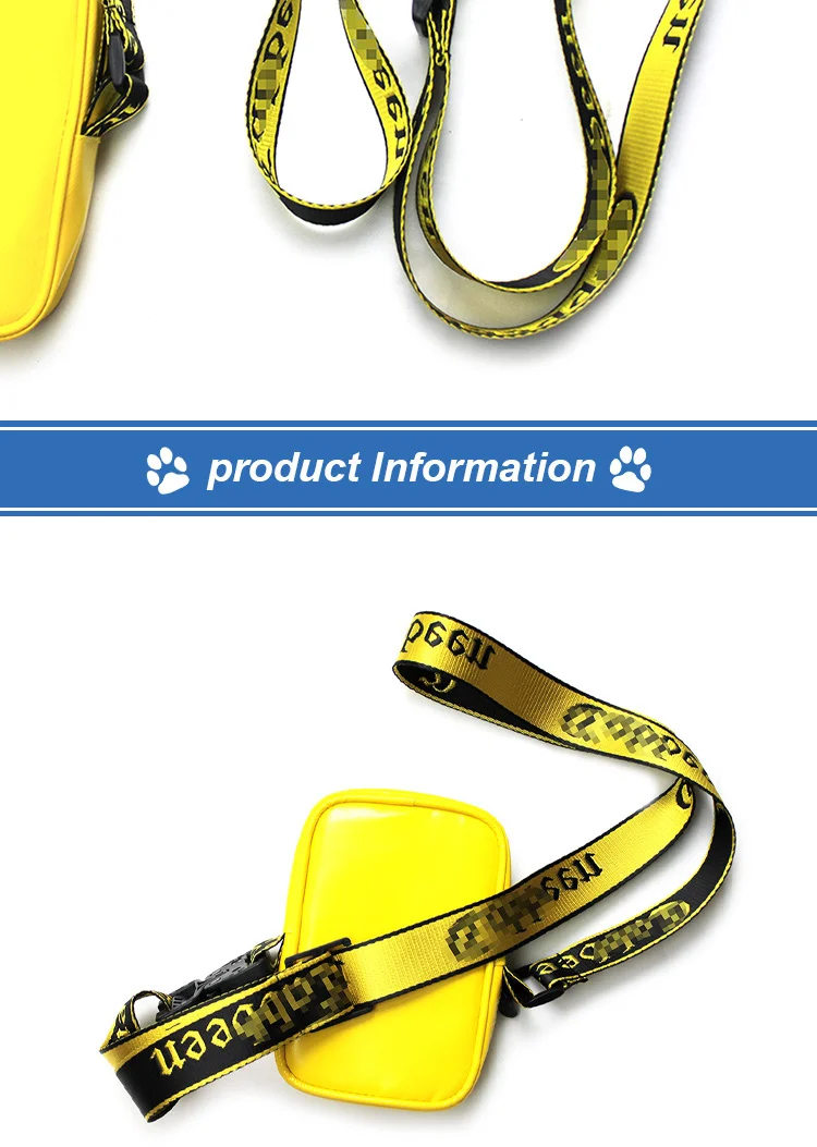 Custom Webbing Handle Crossbody Lady Single Shoulder Wide Nylon ...