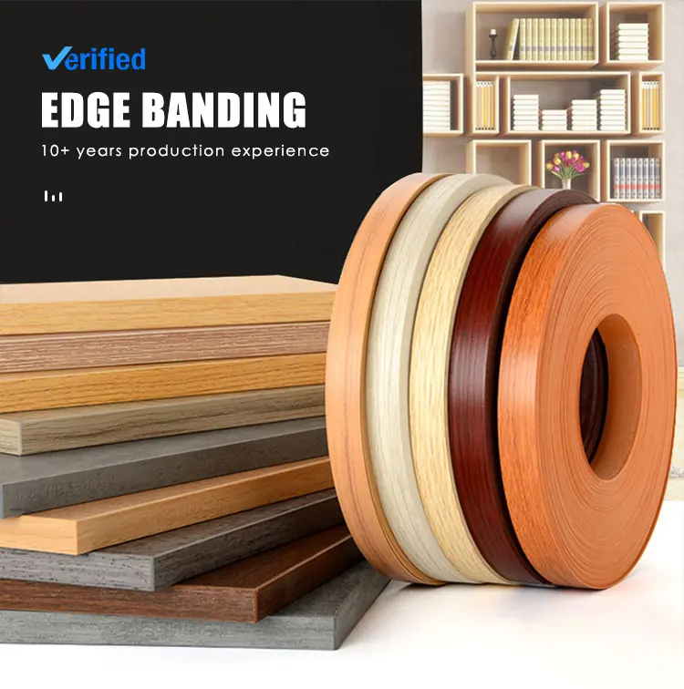 Toco Wood Grain Pvc Banding Table Edging Trim Flexible Metal Tape ...