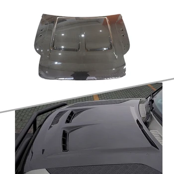 For Land Rover Defender 90 110 L663 Car Bonnet Protector Carbon Fibre ...