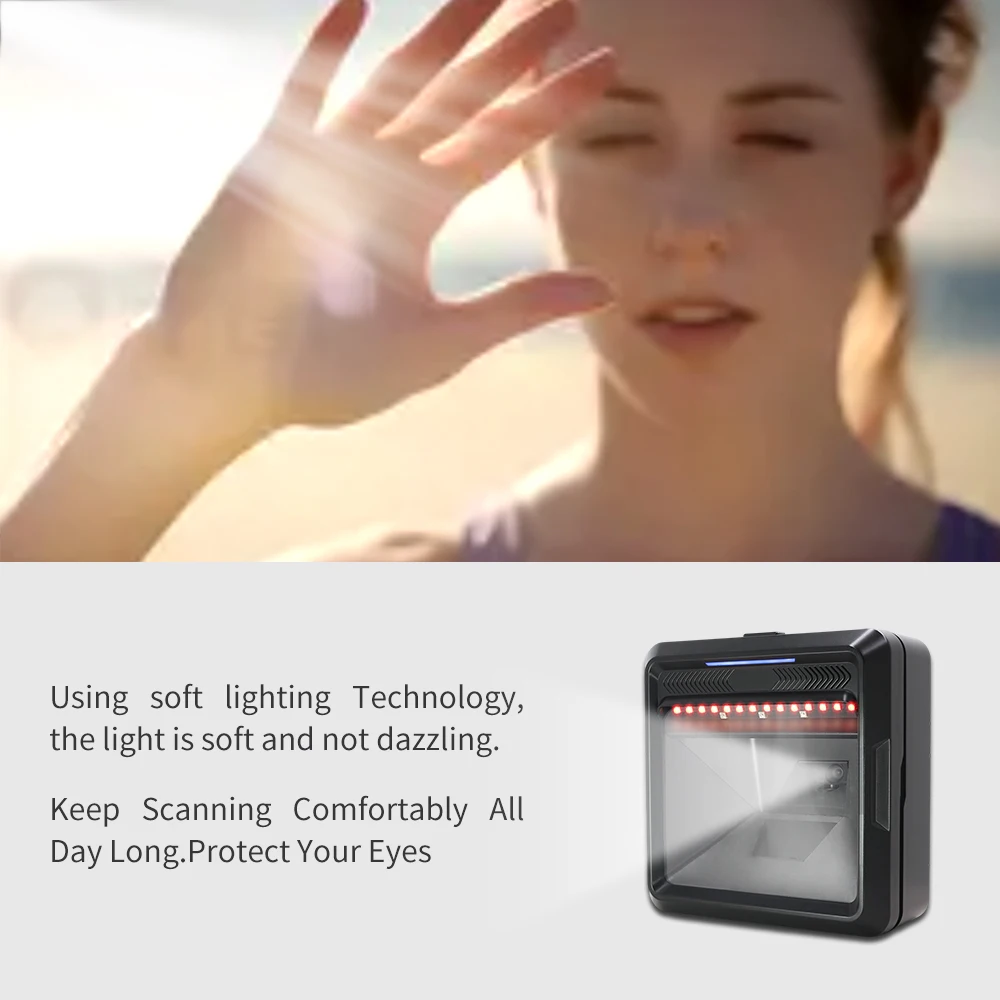 High Quality 2D Desktop Qr Code Tablet Barcode Scanner Supermarkets ...