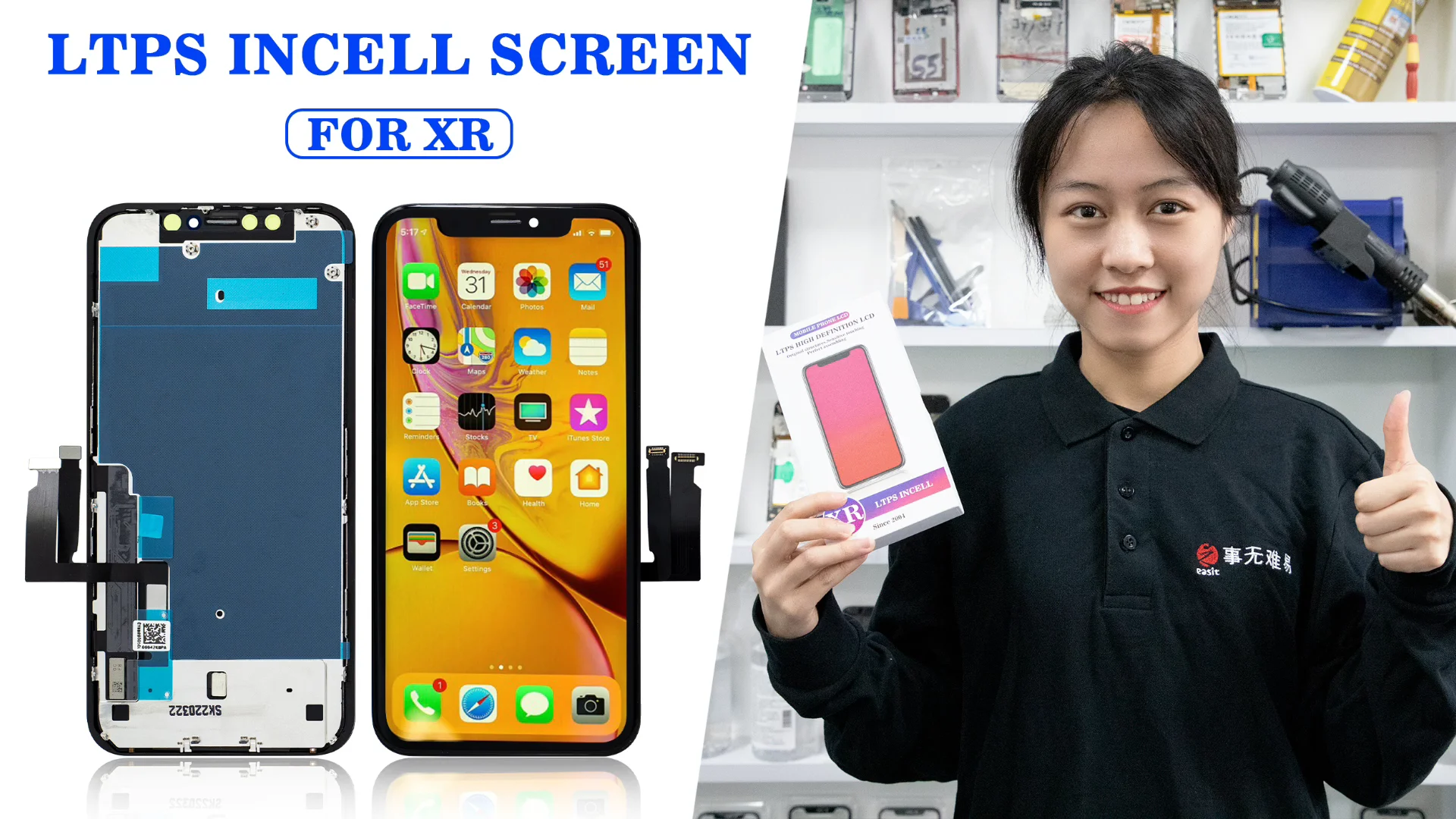 Factory Oem Mobile Phone Repair Part Incell Ltps Lcd Pantalla Screen For Iphone X - Buy Incell ...