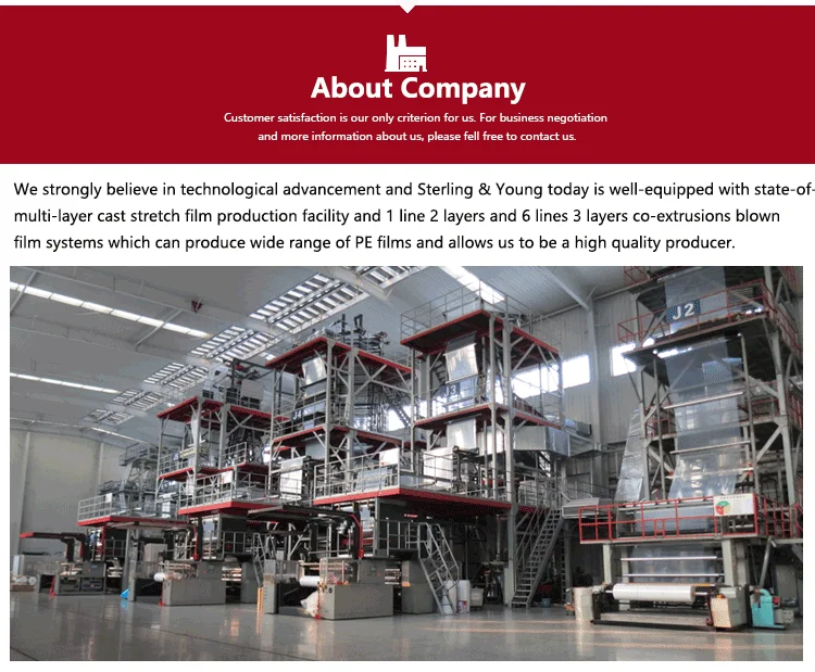 Best Quality Beer Ldpe Printed Wrapping Films Transparent Food Grade Pe ...