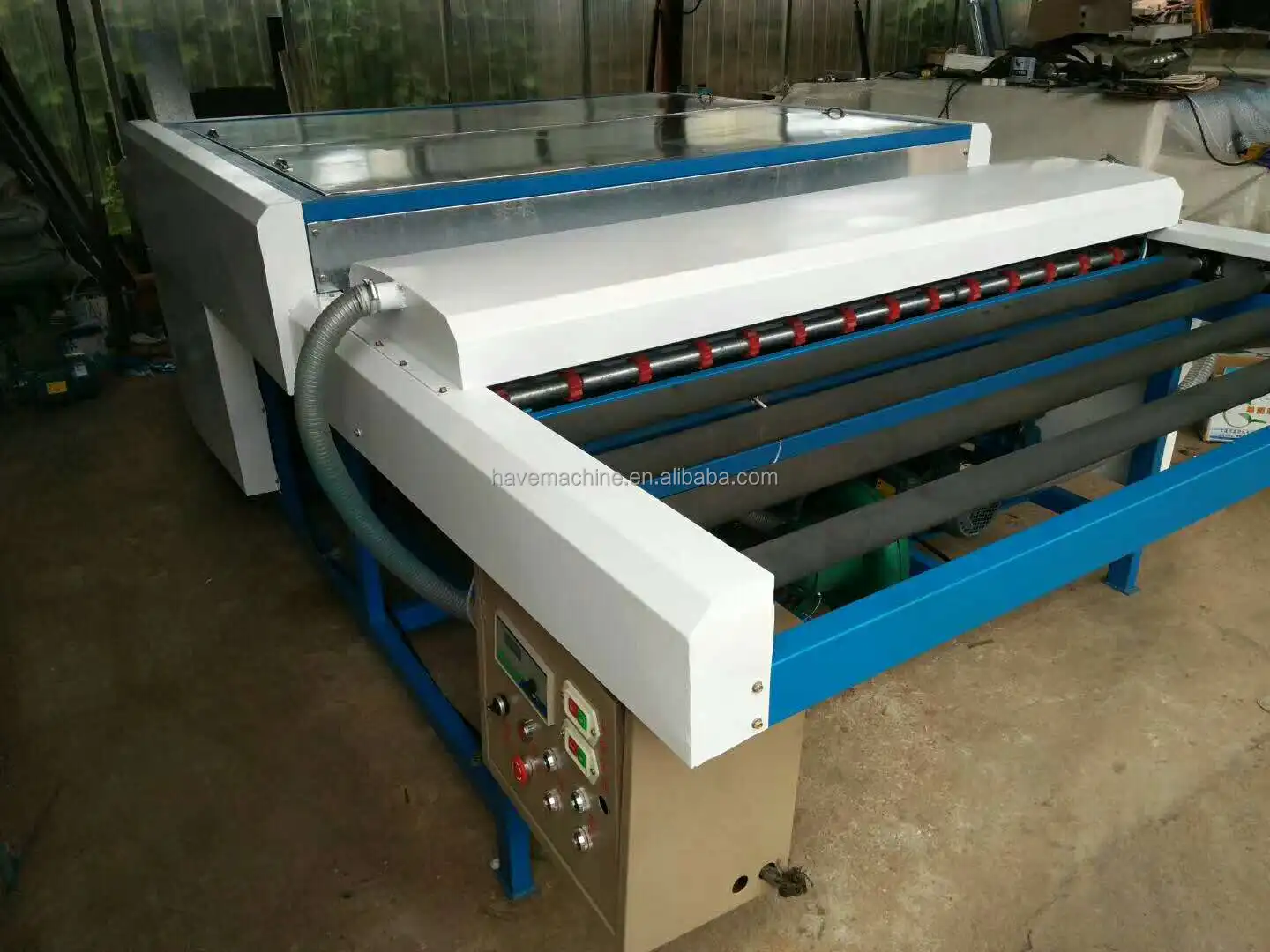 Horizontal Glass Washing Drying Integrated Multi Functional Equipment ...