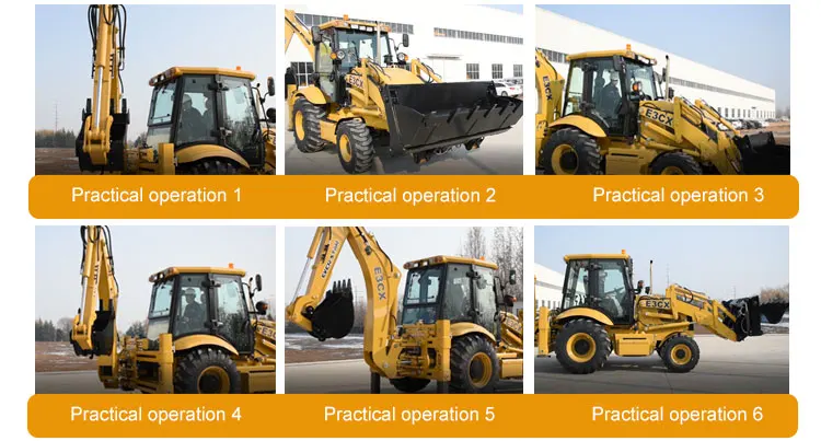 Retroexcavadora Wheel Backoe Loader E3cx With 7.8 Tons And 74kw Diesel ...