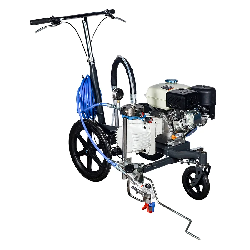 Road Line Marker Hand-push Airless Road Line Marking Machine Airless ...