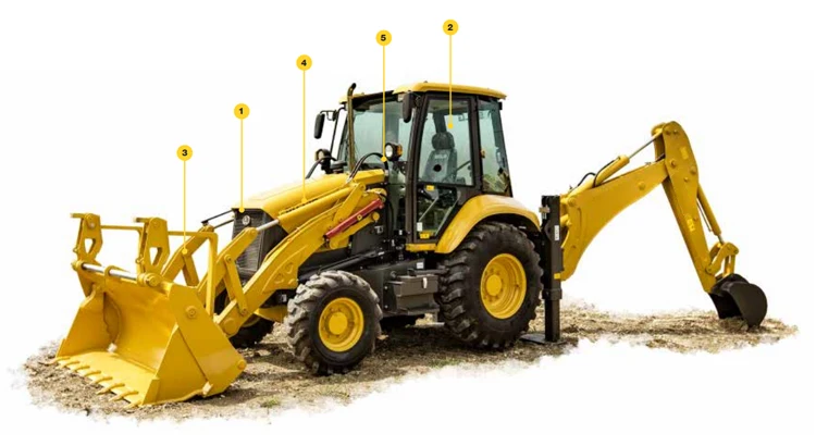 2024 Promotion!!! Sdlg Backhoe B877F Sdlg Retroexcavadora 1m3 General Purpose Loader Bucket with ...