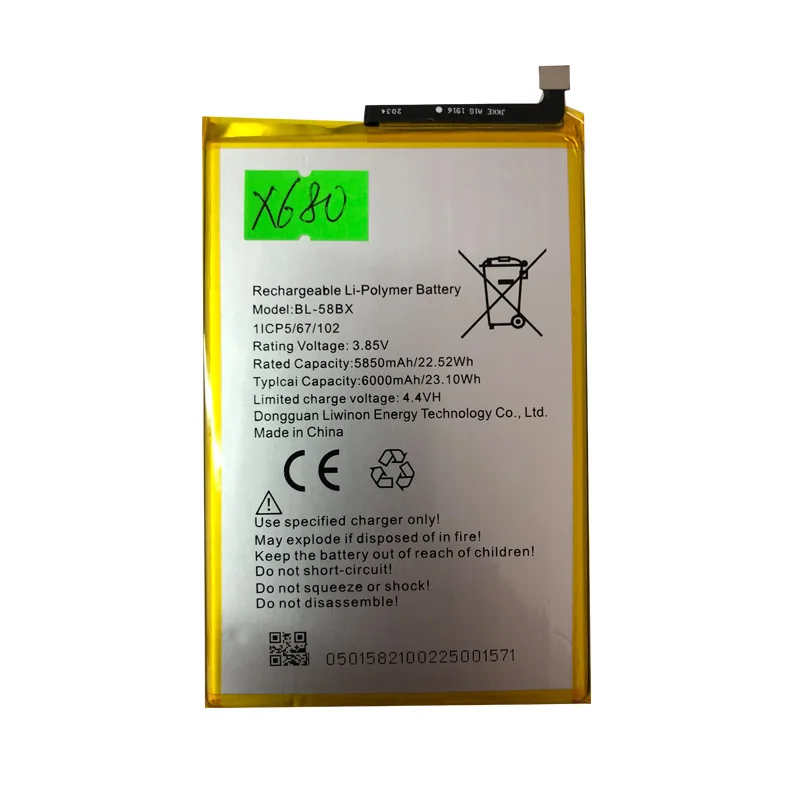 BL-30RT BL-30HT BL-24CT BL-27AT BL-28BT Batteries for Tecno