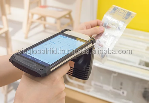 UHF RFID WMS Pallets Handheld PDA Scanner - Portable & Customizable