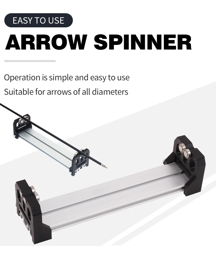 SPG Archery Arrow Spinner Tester - Inspect Shaft Straightness