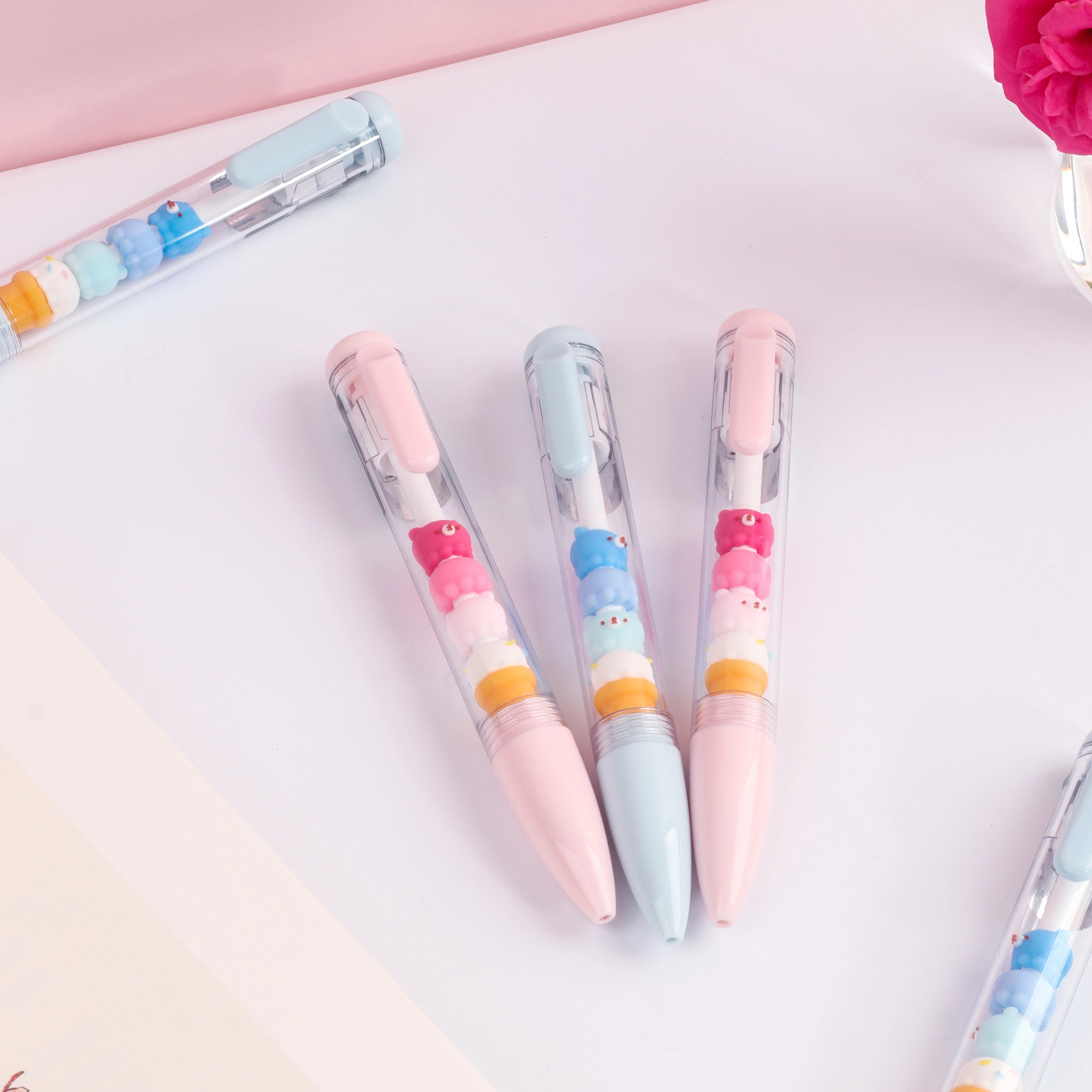 Cute Cartoon colorful Ink Pens Kawaii Pens for Kawaii Cute Cartoon Gel ...