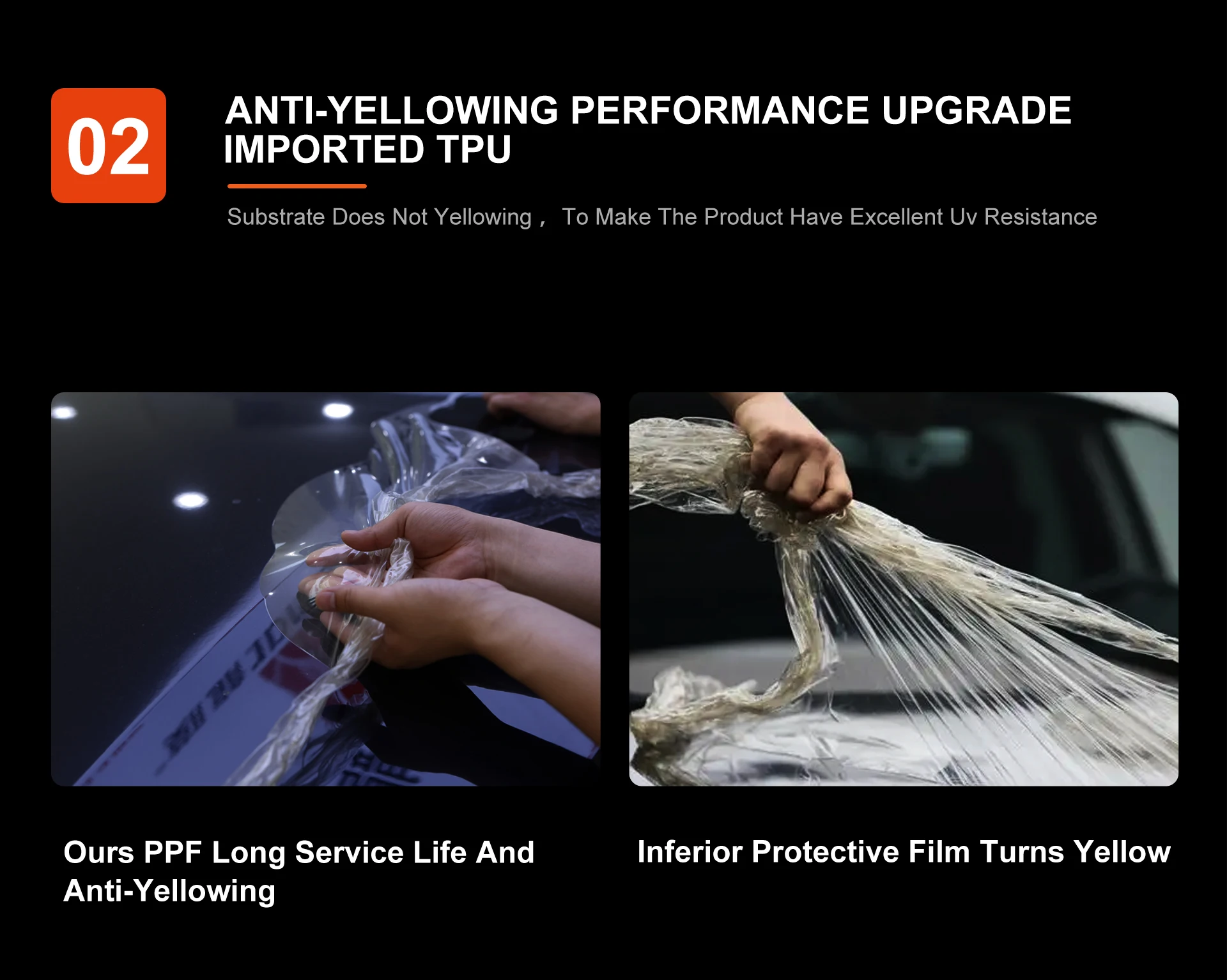 Cheap Factory Price Auto-repaired Anti Scratch Tph Tpu Ppf Plastic ...