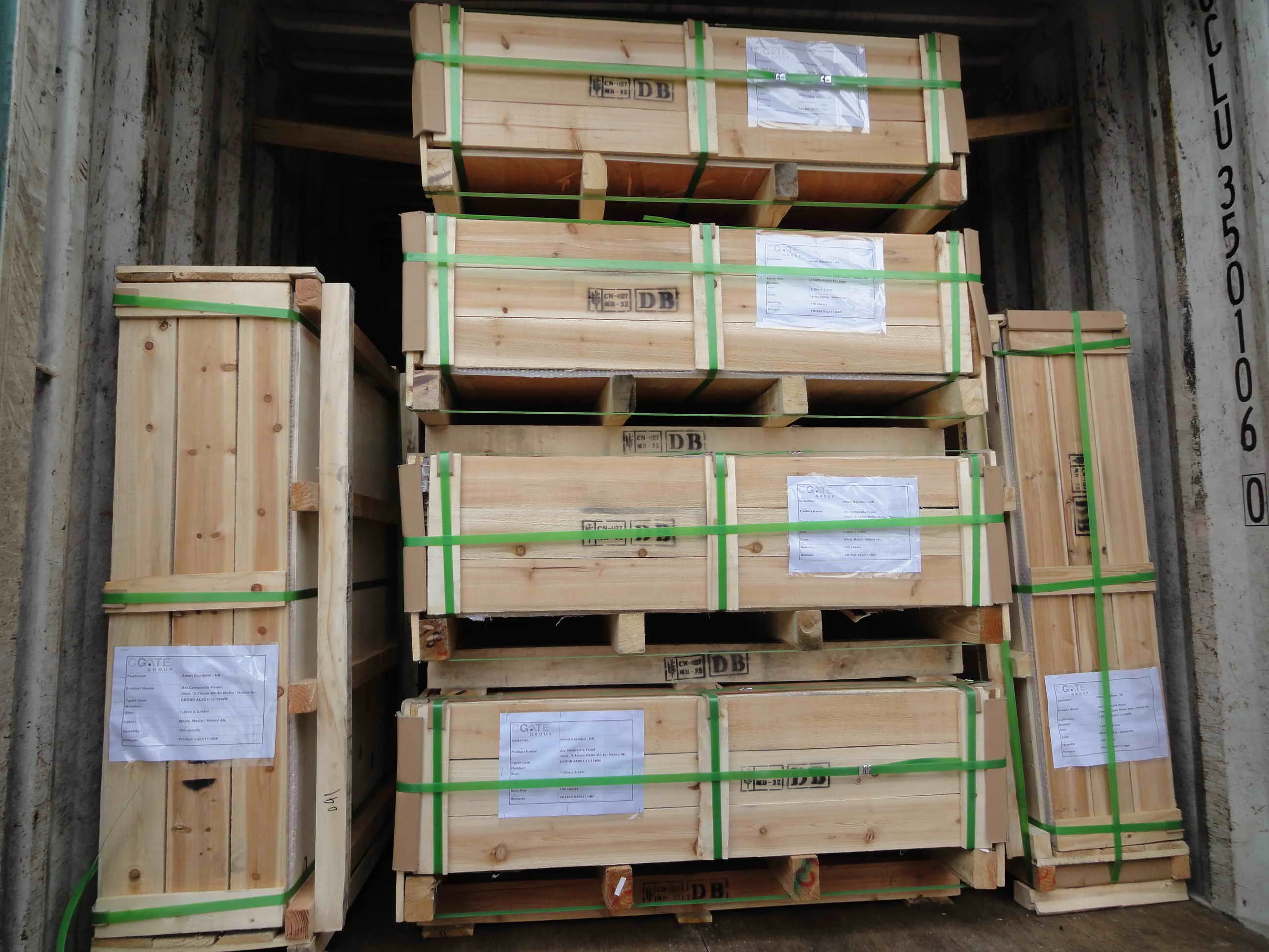 4mm Alucobond Acm Sheet For Exterior Wall Cladding Wooden Coating ...
