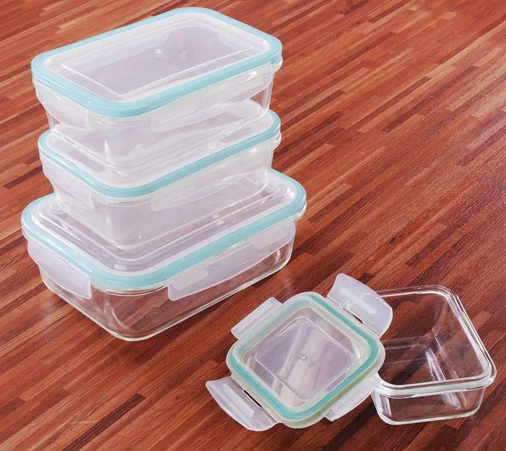 Wholesale Borosilicate Glass Food Container With Airtight Lid - Buy ...