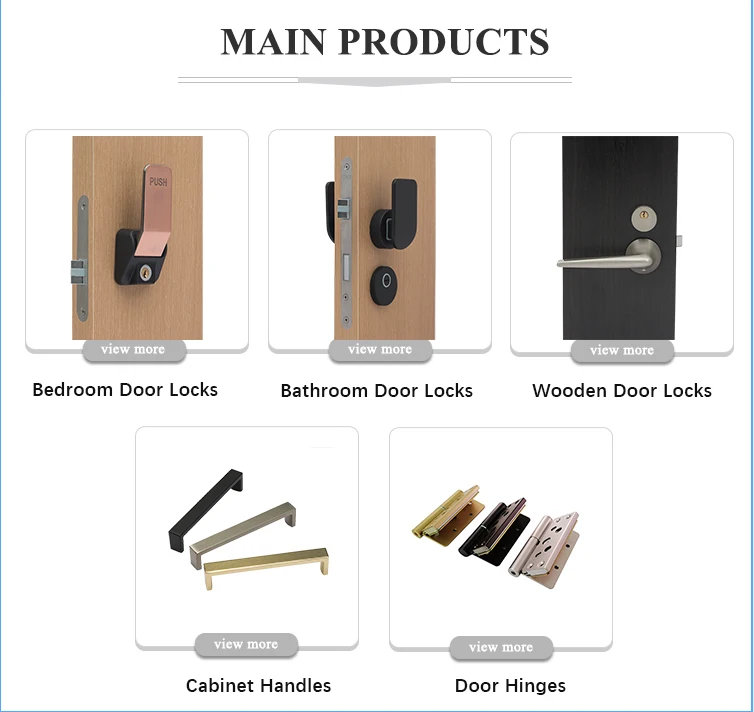 New Design Unique Door Locks Indoor Door Locks Aluminum Alloy Handles ...